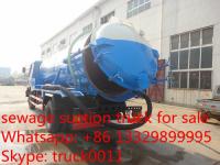 China Economic classical high capacity sewage suction truck, dongfeng brand cheapest price vacuum sewage suction truck for sale
