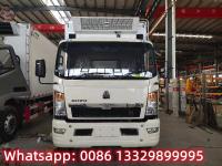 China Lower price and good price RHD 10T HOWO livestock day old chicks transported truck baby chicks van truck for sale for sale