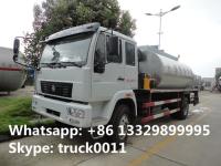 China HOWO 4*2 6000l Asphalt Distributor Truck Bitumen Sprayer Truck, SINO TRUK HOWO brand 6m3 asphalt distributing vehicle for sale