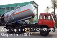 China Dongfeng 6*4 LHD/RHD Cummins 210hp diesel 16m3 vacuum sewage suction truck for sale, dongfeng brand sludge tank truck for sale