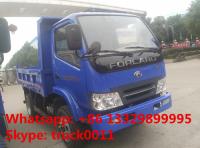 China Forland 4 4*2 5tons small dump truck , cheapest price China brand 2016s new forland brand LHD/RHD dump tipper trucks for sale
