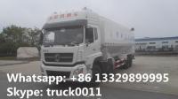 China cheapest price 26tons chick feed delivery truck for sale, hot sale dongfeng tianlong 40m3 chick feed pellet tank truck for sale