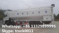 China cheapest price 26tons chick feed delivery truck for sale, hot sale dongfeng tianlong 40m3 chick feed pellet tank truck for sale