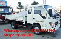 China Forland twin cabs 3tons dump tipper truck for sale, factory direct sale 3tons smaller forland RHD/LHD tipper truck for sale