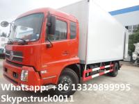 China dongfeng tianjin 4*2 LHD Cummins 170hp/190hp diesel refrigerated truck for sale, hot sale dongfeng cold room truck for sale