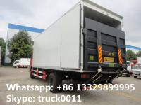 China dongfeng tianjin 4*2 LHD Cummins 170hp/190hp diesel refrigerated truck for sale, hot sale dongfeng cold room truck for sale