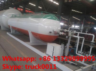 China 20m3 mobile skid lpg gas filling station for ammonia for sale, hot sale CLW brand 20,000L skid lpg gas refilling plant for sale