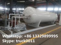 China 20m3 mobile skid lpg gas filling station for ammonia for sale, hot sale CLW brand 20,000L skid lpg gas refilling plant for sale
