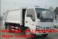 China Japanese brand ISUZU LHD 4*2 190hp 10m3 garbage compactor truck for sale, hot sale ISUZU refuse collection truck for sale