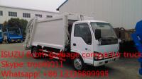 China Japanese brand ISUZU LHD 4*2 190hp 10m3 garbage compactor truck for sale, hot sale ISUZU refuse collection truck for sale