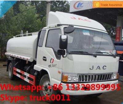 China Hot sale JAC 5,000L water tank truck with cheapest price, high quality and competitive price JAC euro4 water truck for sale