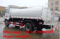 China Hot sale JAC 5,000L water tank truck with cheapest price, high quality and competitive price JAC euro4 water truck for sale