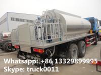 China Good price factory direct sale 10 to 15 cbm HOWO 6*4 asphalst spraying truck, bitumen distributing truck for sale for sale