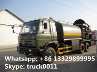China dongfeng 6*4 18000 liter dust suppression truck with water sprayer for sale, factory sale dust suppression vehiclel for sale