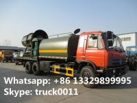 China dongfeng 6*4 18000 liter dust suppression truck with water sprayer for sale, factory sale dust suppression vehiclel for sale