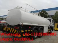 China SINO TRUK HOWO 25,000L oil tank truck for sale, cheapest price 25m3 336hp diesel dispensing truck for sale for sale