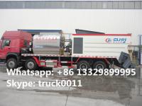 China SINO TRUK HOWO  rubber asphalt synchronous chip sealer, hot sale synchronous chip sealer with cheapest price for sale