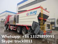 China SINO TRUK HOWO  rubber asphalt synchronous chip sealer, hot sale synchronous chip sealer with cheapest price for sale