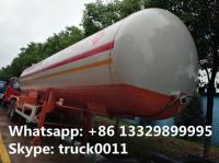 China hot sale FUWA 2 axles 40500L propane gas trailer, best price FUWA/BPW double axles 17tons road transproted lpg gas tank for sale
