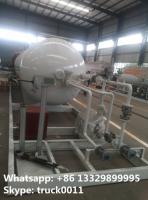 China factory direct sale best quality CLW brand 8metric tons mobile skid lpg gas filling plant for refilling gas cylinders for sale