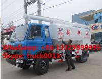China best quality 15m3 hydraulic farm-oriented animal feed truck for sale, 4*2 15m3 hydraulic bulk feed delivery truck for sale