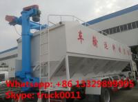 China FOTON Auman 6*2 30m2 farm-oriented feed delivery truck for sale, electronic discharging 15tons bulk feed transport truck for sale