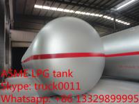 China bullet type 50cbm LPG storage tanker for dimethyl  for sale, best seller 50m3 surface lpg gas storage tank for sale for sale