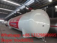 China Chinese famous brand  high quality 120cbm LPG storage tanker for sale, best price CLW brand surface lpg gas storage tank for sale