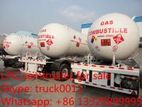 China best price bulk lpg gas propane trailer for sale, factory direct sale CLW gas cooking lpg gas propane tanker semitrailer for sale
