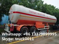 China China famous leading bulk propane gas tank semitrailer for sale, hot sale best price lpg gas tank semitrailer for sale for sale