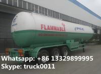 China factory price 25.1 metric tons lpg gas propene trailer for sale, hot sale road transported propene tank semitrailer for sale