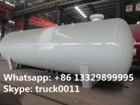 China CLW hot sale 50000L bulk LPG gas storage tank for sale, factory price 20 metric tons bulk surface lpg gas tank for sale for sale