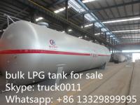 China CLW brand 80m3 surface LPG gas storage tank for sale, hot sale 32metric tons bulk surface lpg gas storage tank for sale