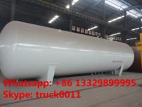 China CLW brand 80m3 surface LPG gas storage tank for sale, hot sale 32metric tons bulk surface lpg gas storage tank for sale