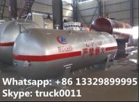 China hot sale CLW brand best quality 18cbm LPG gas storage tank, best price 18m3 bullet type surface lpg gas storage tank for sale