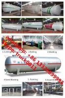 China 2021s ASME standard 115cbm surface LPG gas storage tank for sale, best price big volume lpg gas storage tank for propane for sale