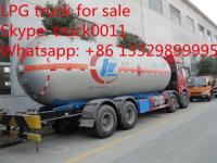 China factory sale best price HOWO 14.7tons lpg gas dispensing truck,HOWO 8*4 LHD 35.5M3 lpg gas truck with lpg gas dispenser for sale