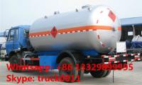 China best price 8cubic meters lpg gas dispensing truck for sale, hot sale 8,000L lpg gas propane delivery tank truck for sale
