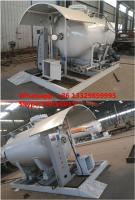 China mini 2 metric tons LPG Skid Mounted Refilling Station with LPG Bottling Plant for sale,mobile skid lpg gas filling plant for sale