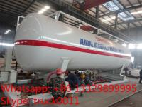 China 16 metric tons skid lpg gas filling plant for Nigeria Africa, 16MT mobile skid-mounted propane gas refilling station for sale