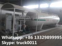 China LPG Skid Plant  for Camp Cylinder,Kitchen Cylinder,Industrail Cylinder; skid lpg plant for double scales and nozzles for sale