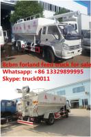 China forland 3-4ton poultry bulk-fodder Transport Truck for chicken for sale, forland 8m3 farm-oriented feed truck for sale for sale