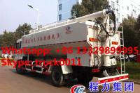 China dongfeng Cummins190 20cbm Euro 3 bulk feed truck for sale, poultry and livestocks farm-oriented feed transported truck for sale
