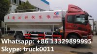 China hot sale electronic discharging poultry animal feed tank truck, best price farm-oriented feed transported truck for sale for sale