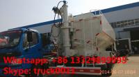 China farm-oriented chicken,cattle,pig poultry farm feed transported truck for sale, hydraulic system feed delivery truck for sale