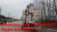 China hot sale dongfeng LHD 12m3 hydraulic discharging farm-oriented feed delivery truck, hydraulic system feed pellet truck for sale