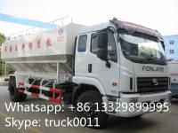 China China brand foton 10tons-15tons bulk feed discharge truck for sales, livestock farm-oriented animal feed delivery truck for sale