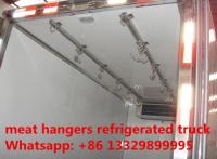 China dongfeng 4*4 120hp 4tons refrigerator truck for sale, best price CLW brand dongfeng 120hp chaochai 4tons cold room truck for sale