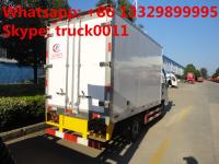China JAC brand mini 1tons cold room truck for sale, JAC gasoline cooling van truck for ice-cream and frozen food for sale for sale