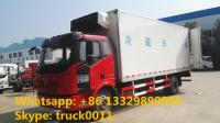 China China famous FAW brand LHD 4*2 15ton refrigerated truck for sale, FAW brand 10tons-15tons cold room truck for sale for sale